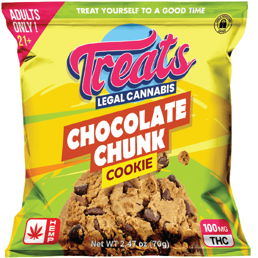 THC Cookie Chocolate Chunk - 100mg - Tillmans Tranquils
